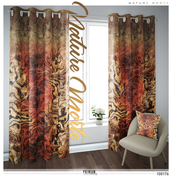 Bengal Tiger Print PREMIUM Curtain Panel. Available on 12 | Etsy