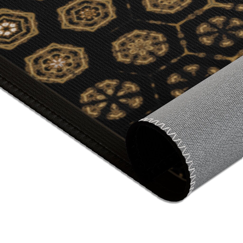 TRIPPY Alchemy Pattern Area Rug Chenille Rugs in 3 Sizes - Etsy