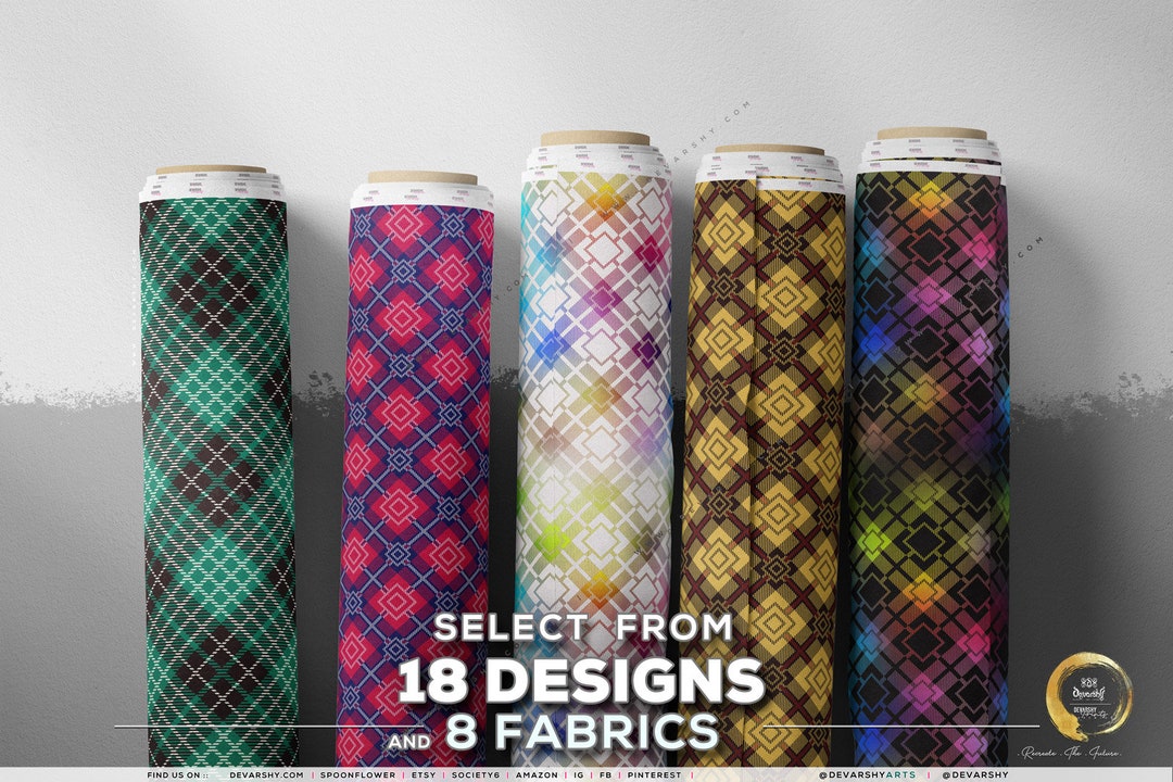 Shepherd's Check 3meters Apparel Fabrics | 8 Fabrics | 18 Designs ...
