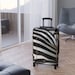 Zebra Print Suitcase 3 SIZES Carry-on Suitcase Animal Print - Etsy