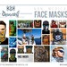 Blonde Beard Man Neck Gaiter Male Face Mask Fabric Face Cover Neck Tube ...