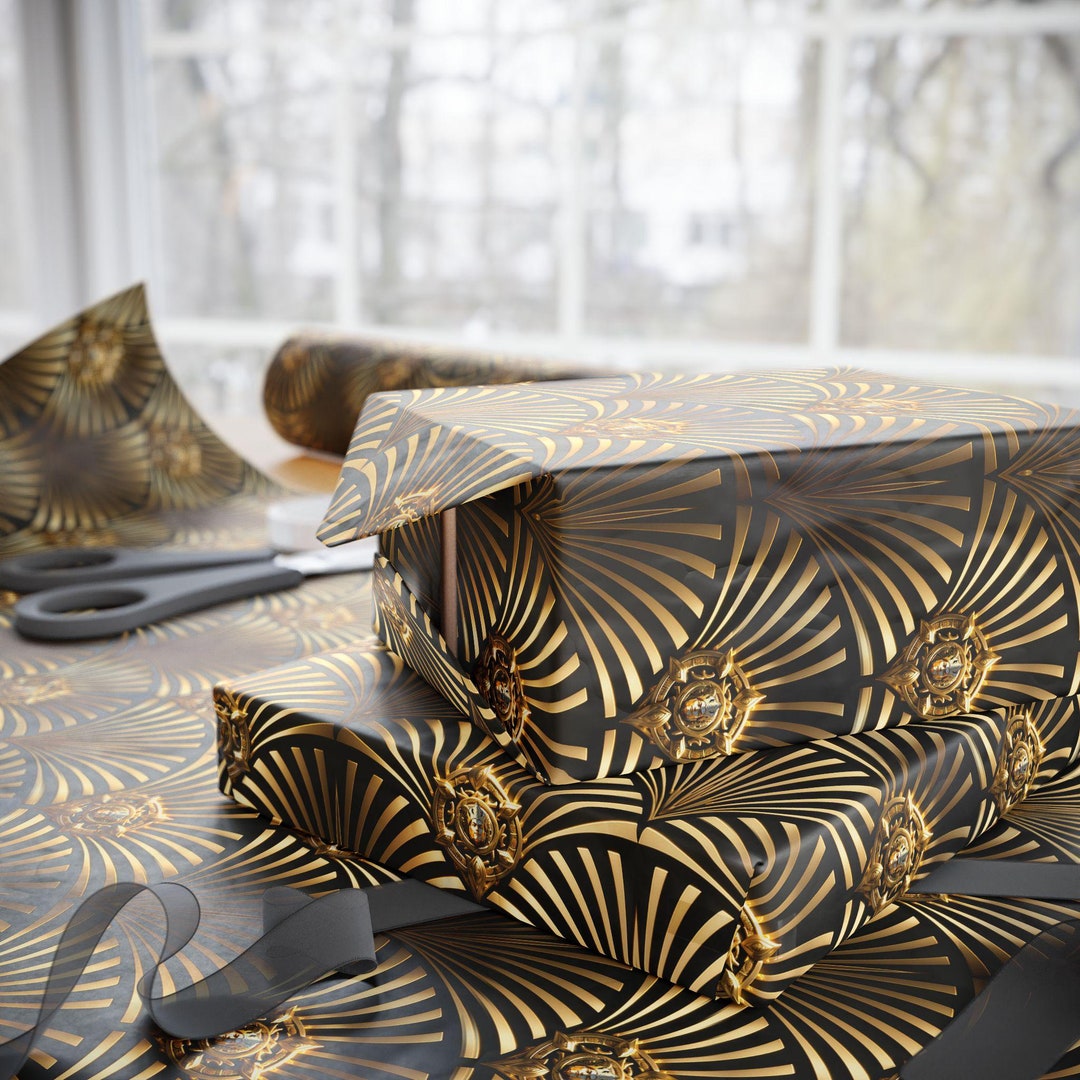 Festive Gift Wrapping Paper Roll, Birthdays, Weddings, Special Gift ...