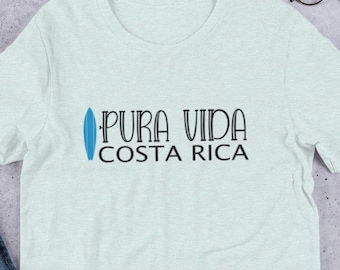 PURA VIDA SLOTH Tshirt-pure Life, Costa Rica, Sloth, Tropical, Sloth ...