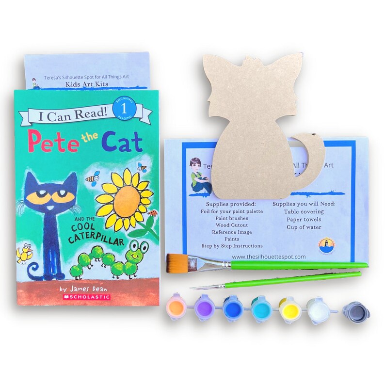Girls Art Kitart Kits for Kidsart and Book Paint Kits - Etsy