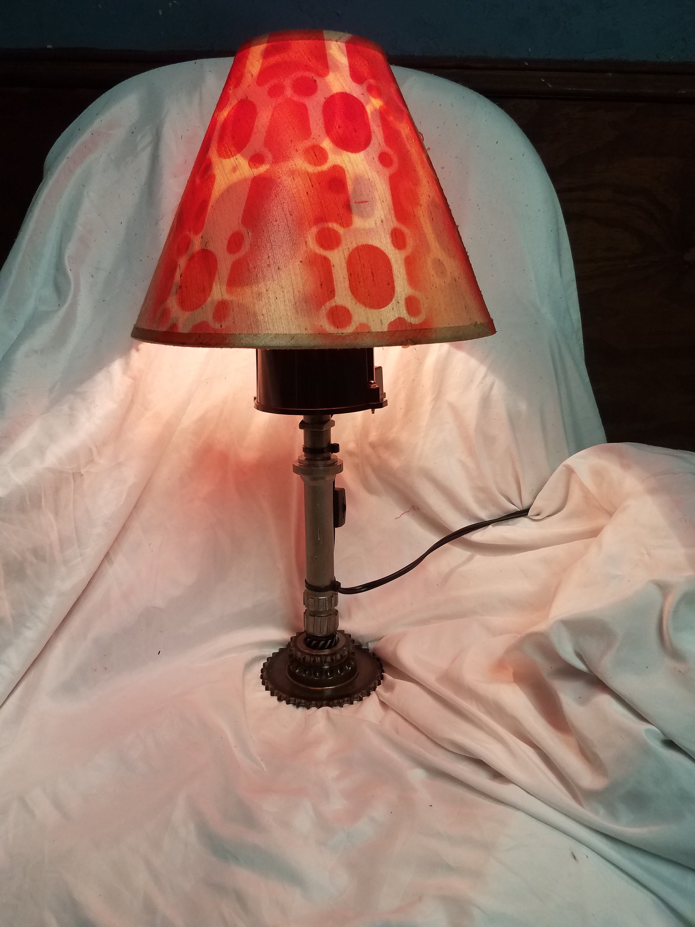 Gear Lamp, Moto Lamp, Engine Lamp, Crank Lamp - Etsy