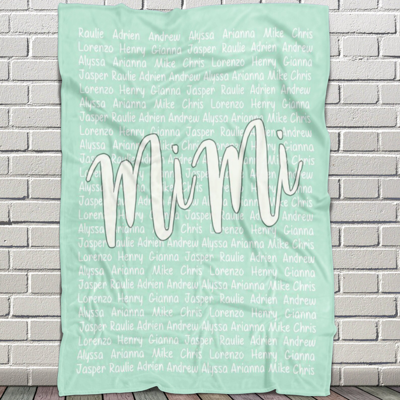 Personalized Mimi Gift for Mimi From Grandkids Mimi Fleece - Etsy