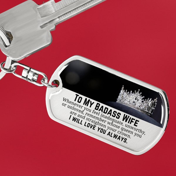 Wife Keychain - Etsy