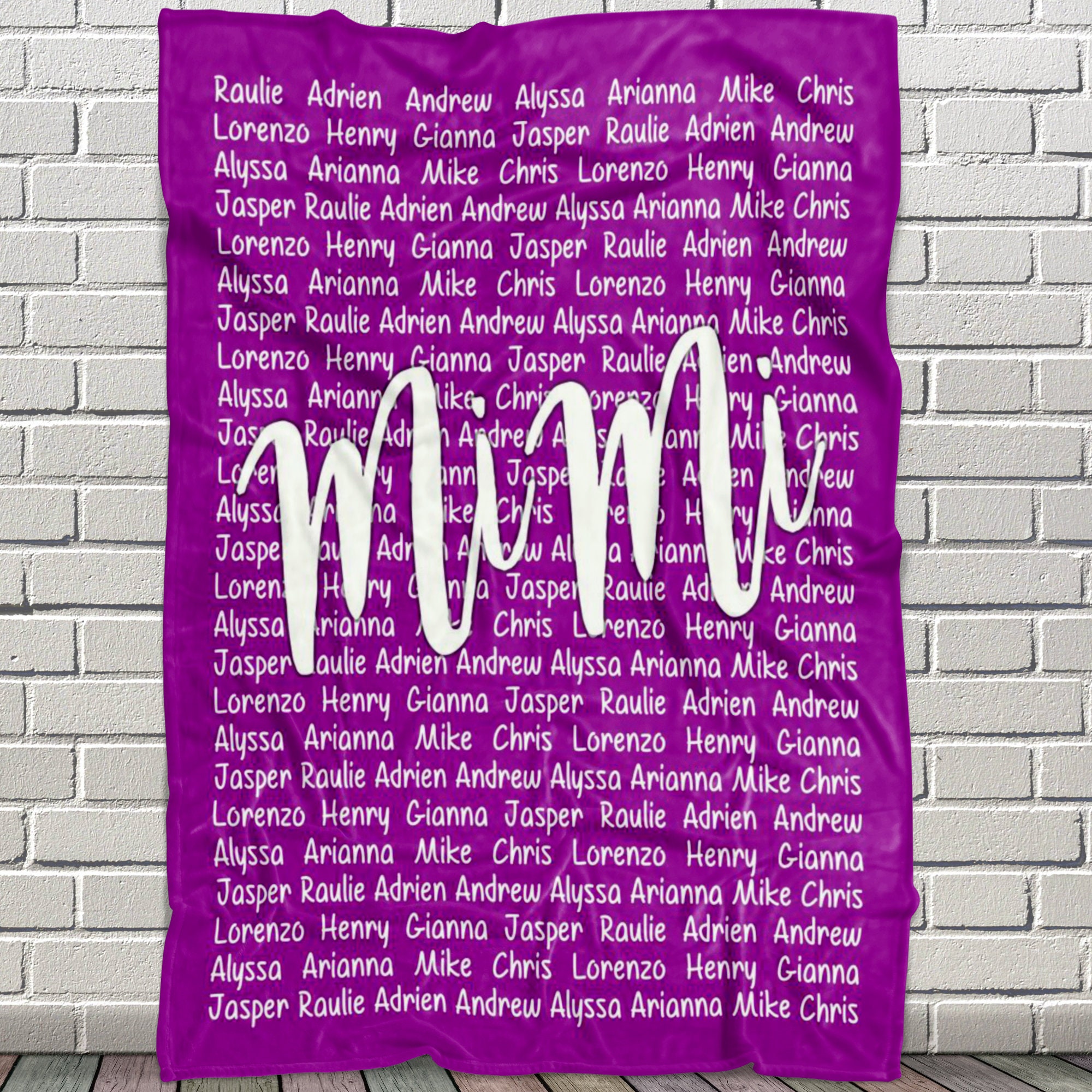 Personalized Mimi Gift for Mimi From Grandkids Mimi Fleece - Etsy
