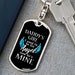 In Memory of Dad, in Memory of Grandad, Memorial Keyring, Memorial Gift ...