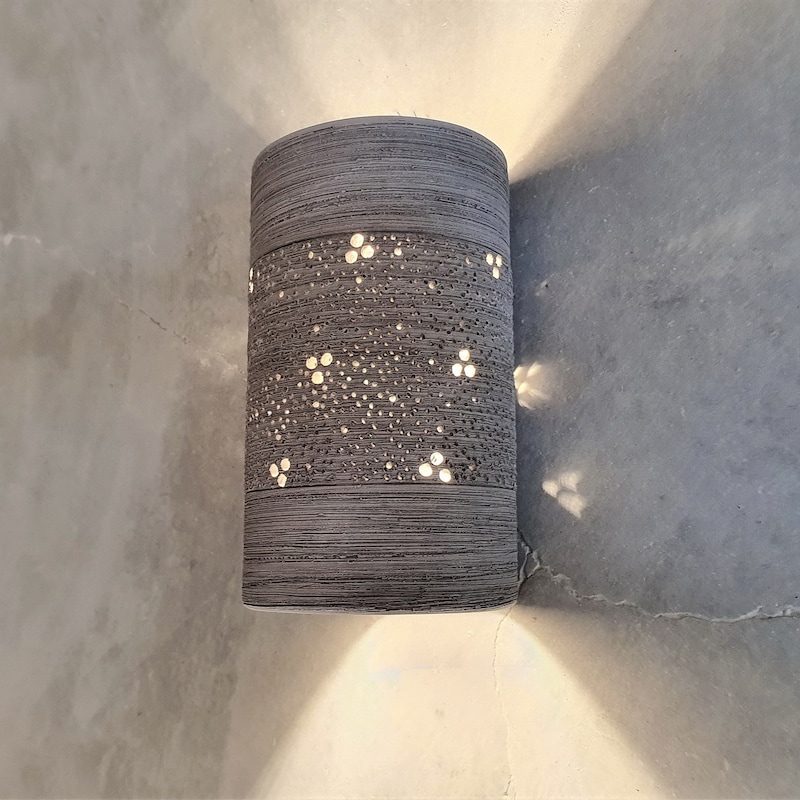 Ceramic Light Fixture - Etsy