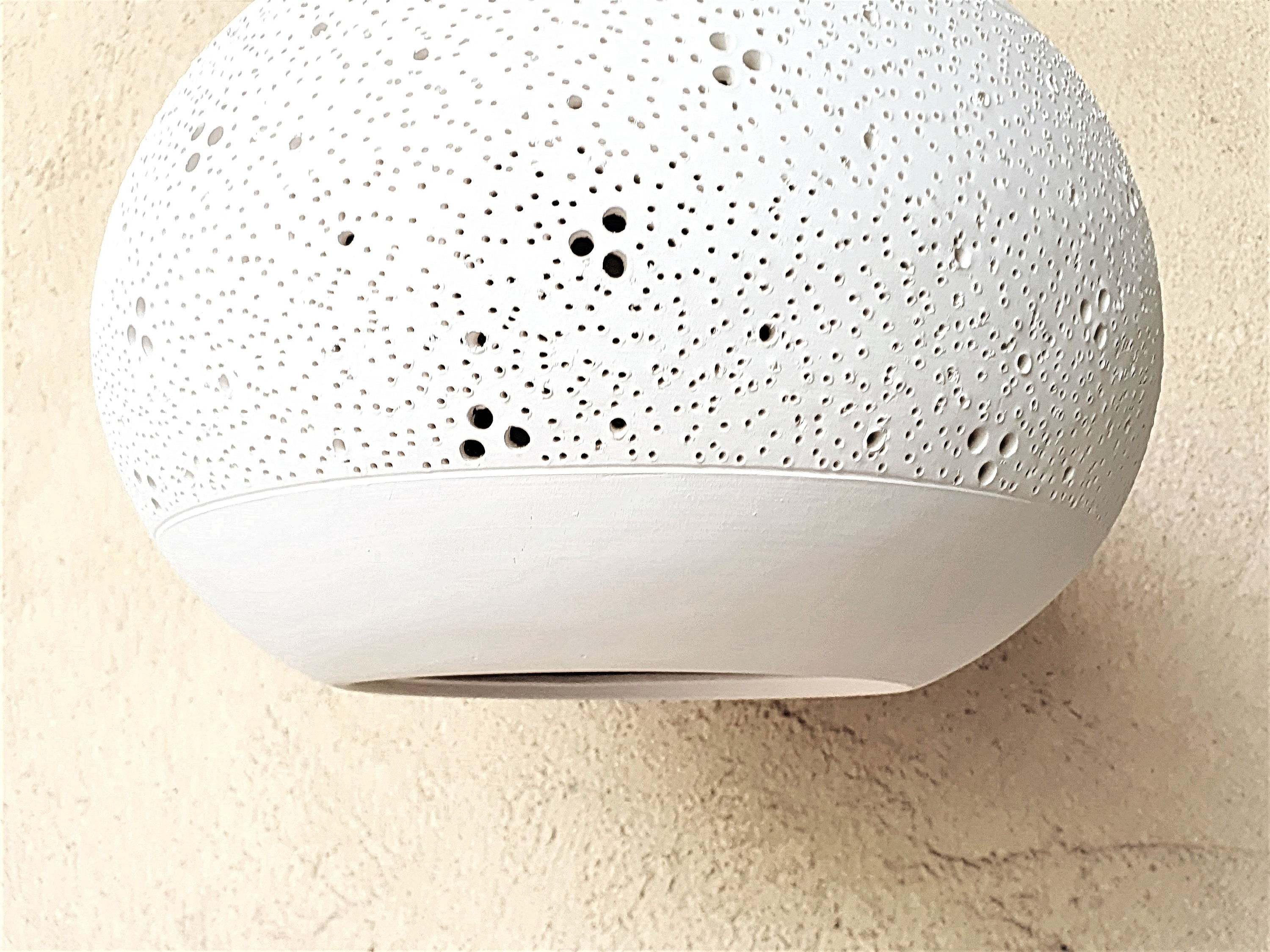 Pendant Light perforated Hanging Ceramic Lampshade Kitchen | Etsy