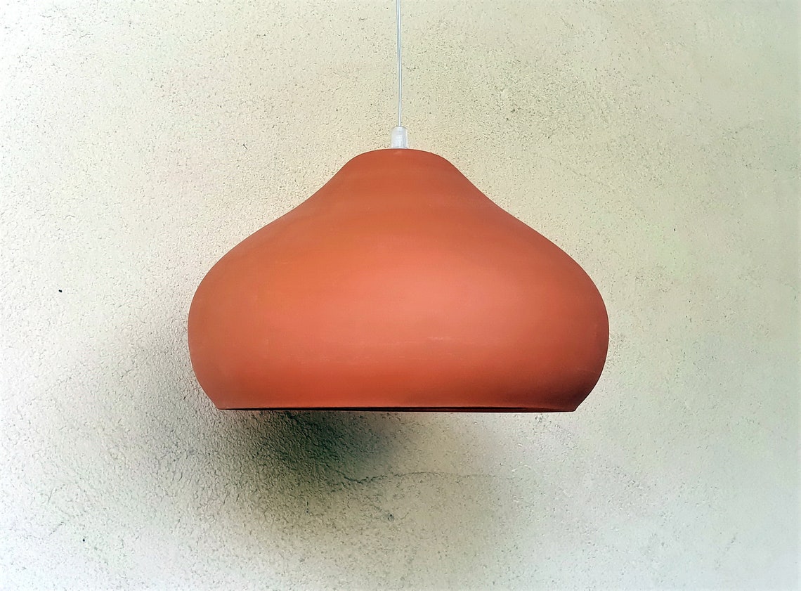 Terra Cotta pendant light kitchen lighting Dining room | Etsy