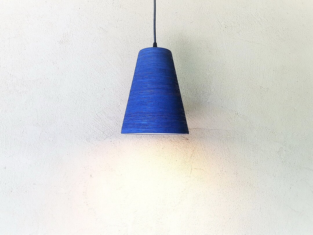 Blue Pendant Lighting, Kitchen Lighting, Ceiling Light, Dining Room ...