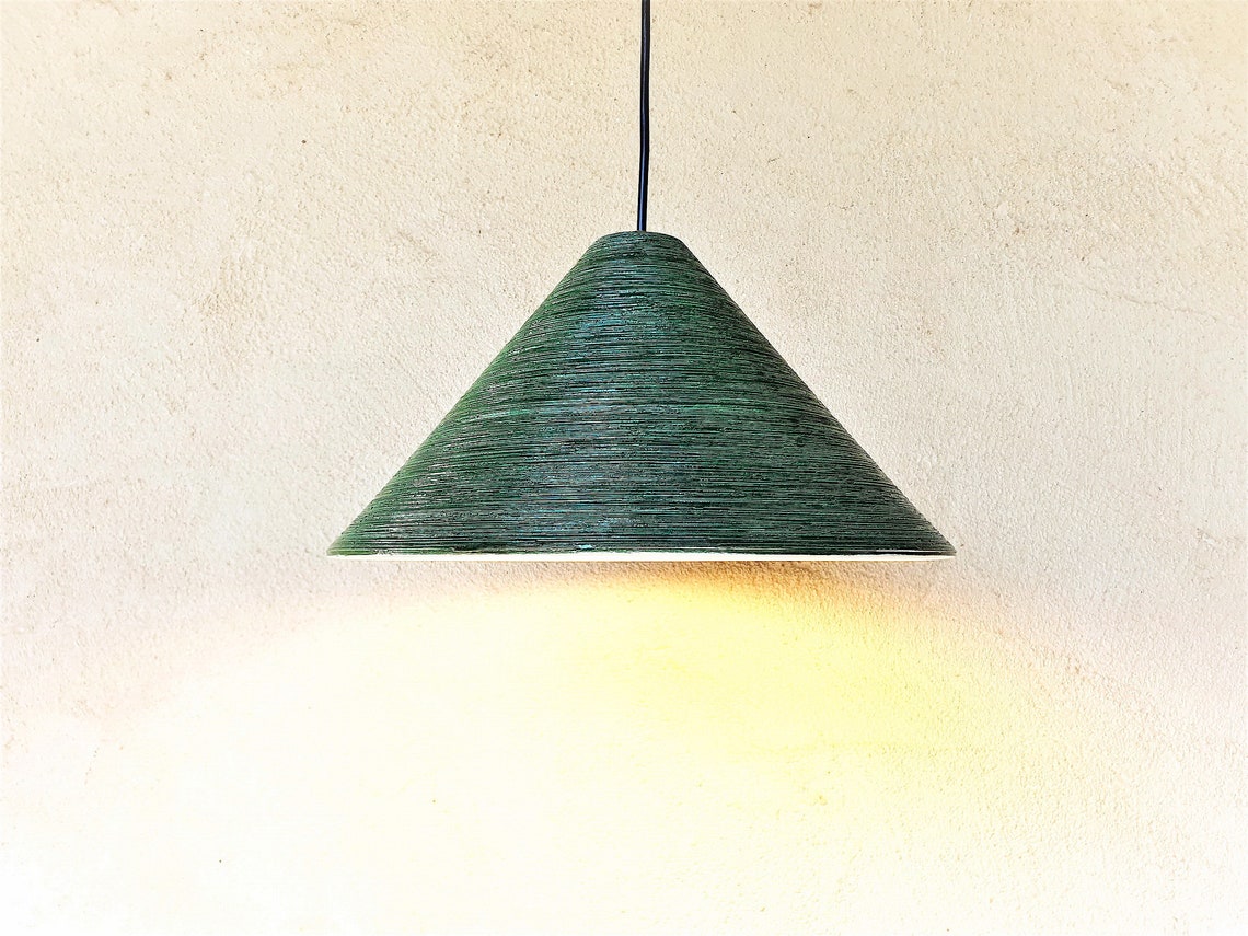 Green Pendant Light Kitchen Island Lighting dining Room | Etsy