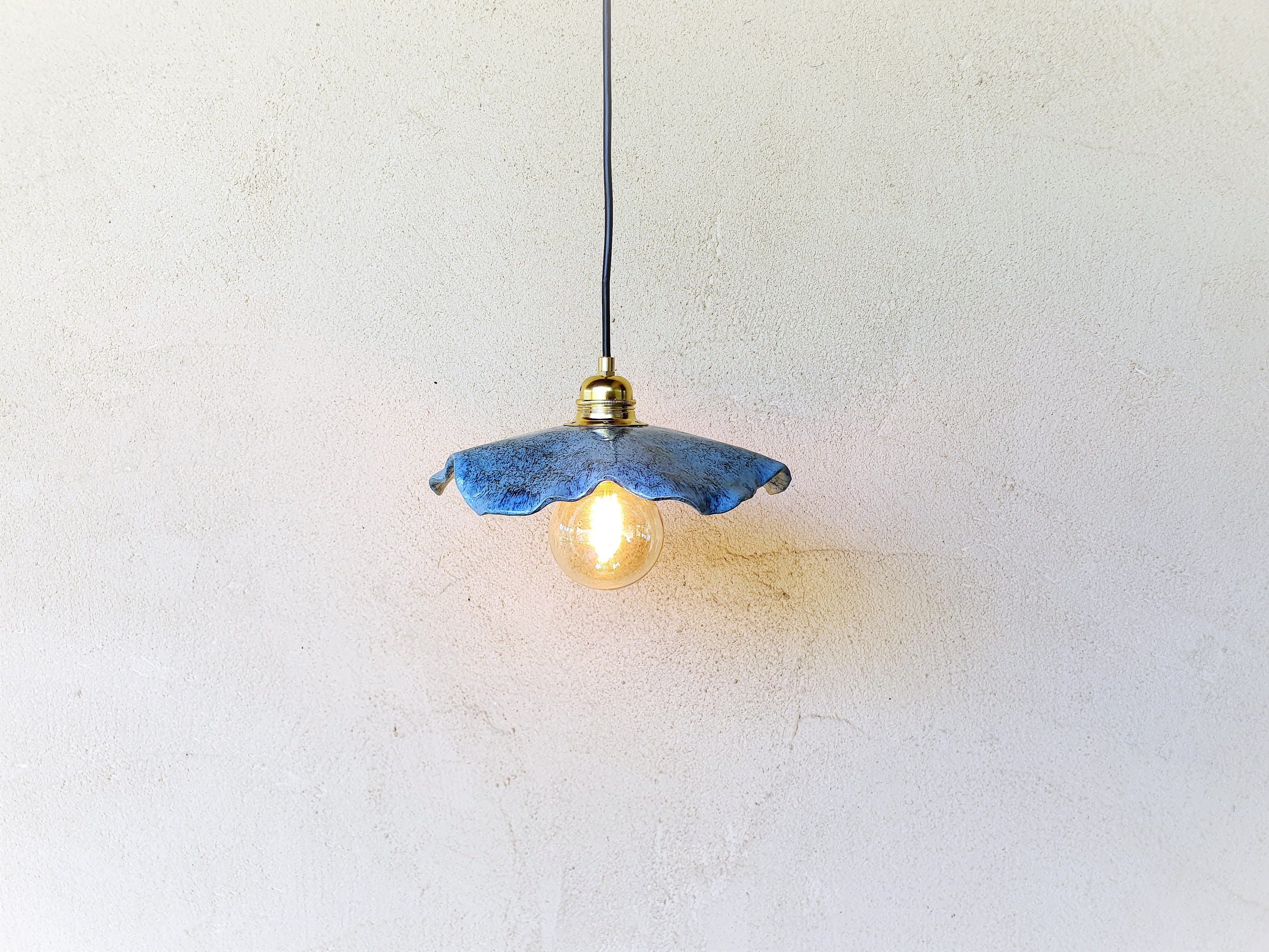 Pendant Light Ceramic Lamp Shade Kitchen Island Lightingbed | Etsy