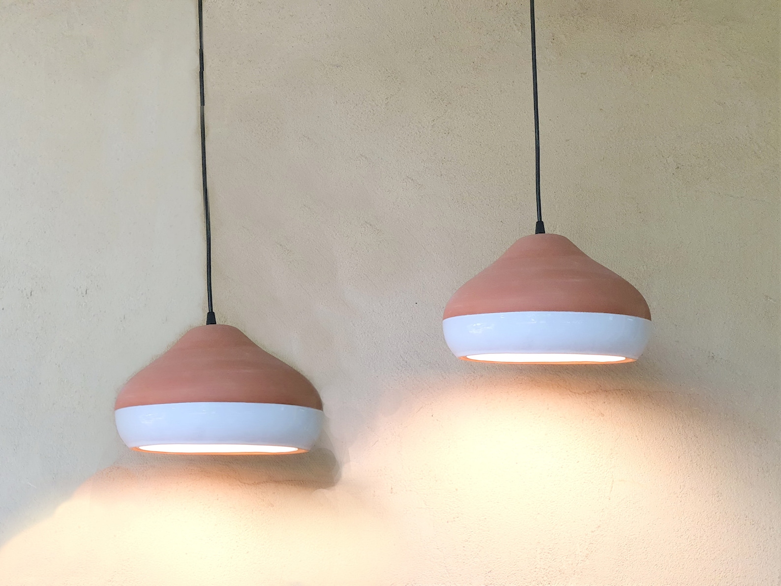 Terra Cotta Pendant Light Kitchen Lighting dining Room - Etsy