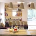 3 Pendant Lights Perforated Ceramic , Kitchen Lighting, Hanging Lights ...