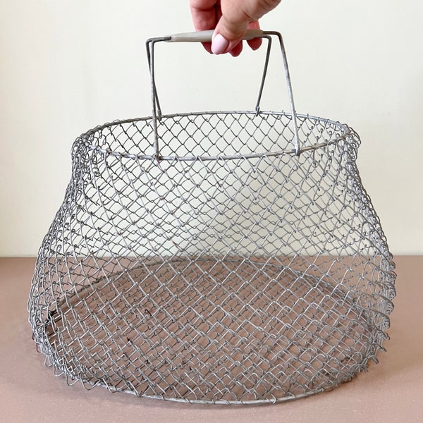 Metal Fishing Basket - Etsy