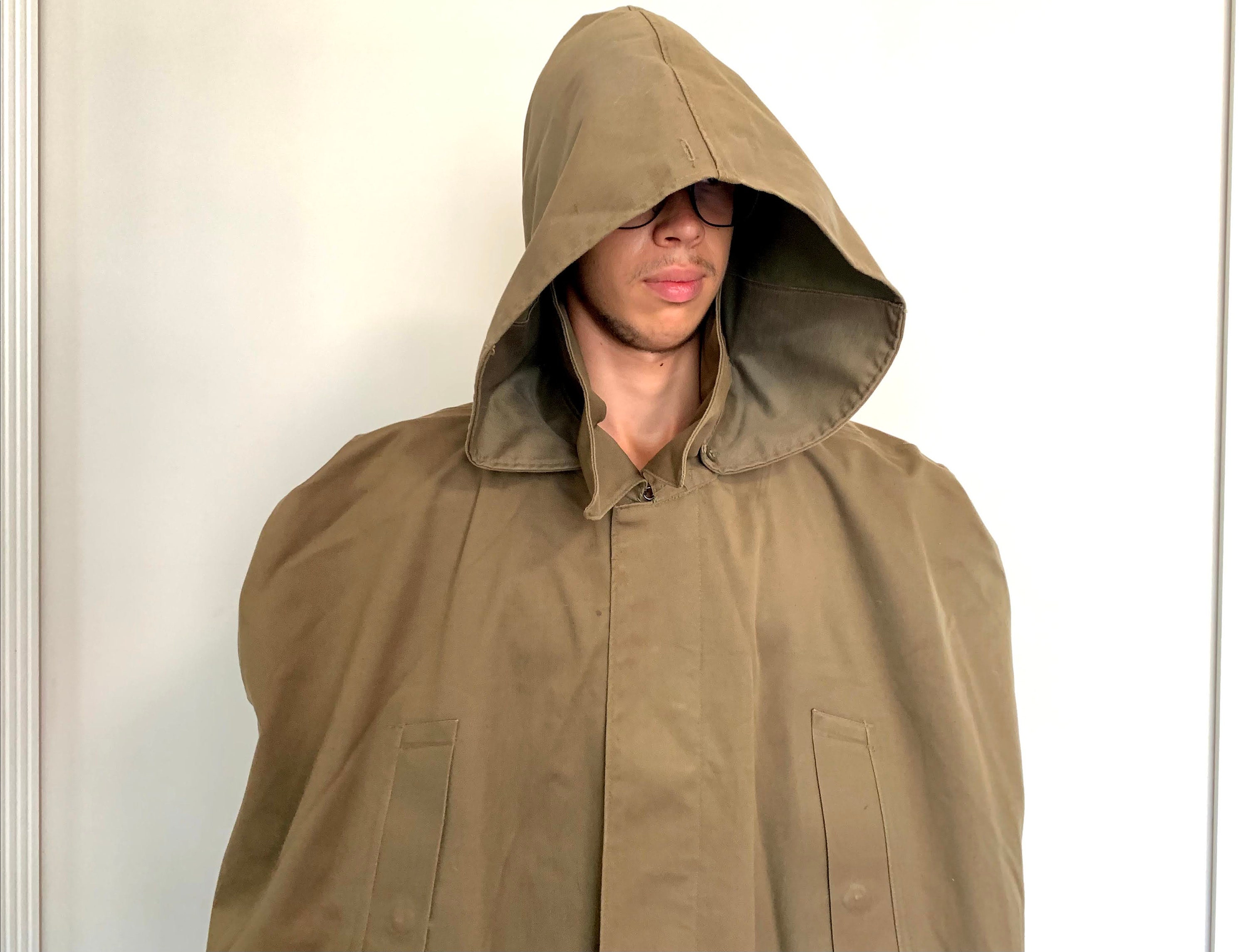 Soviet Russian Military Officer's Raincoat Cape Waterproof | Etsy