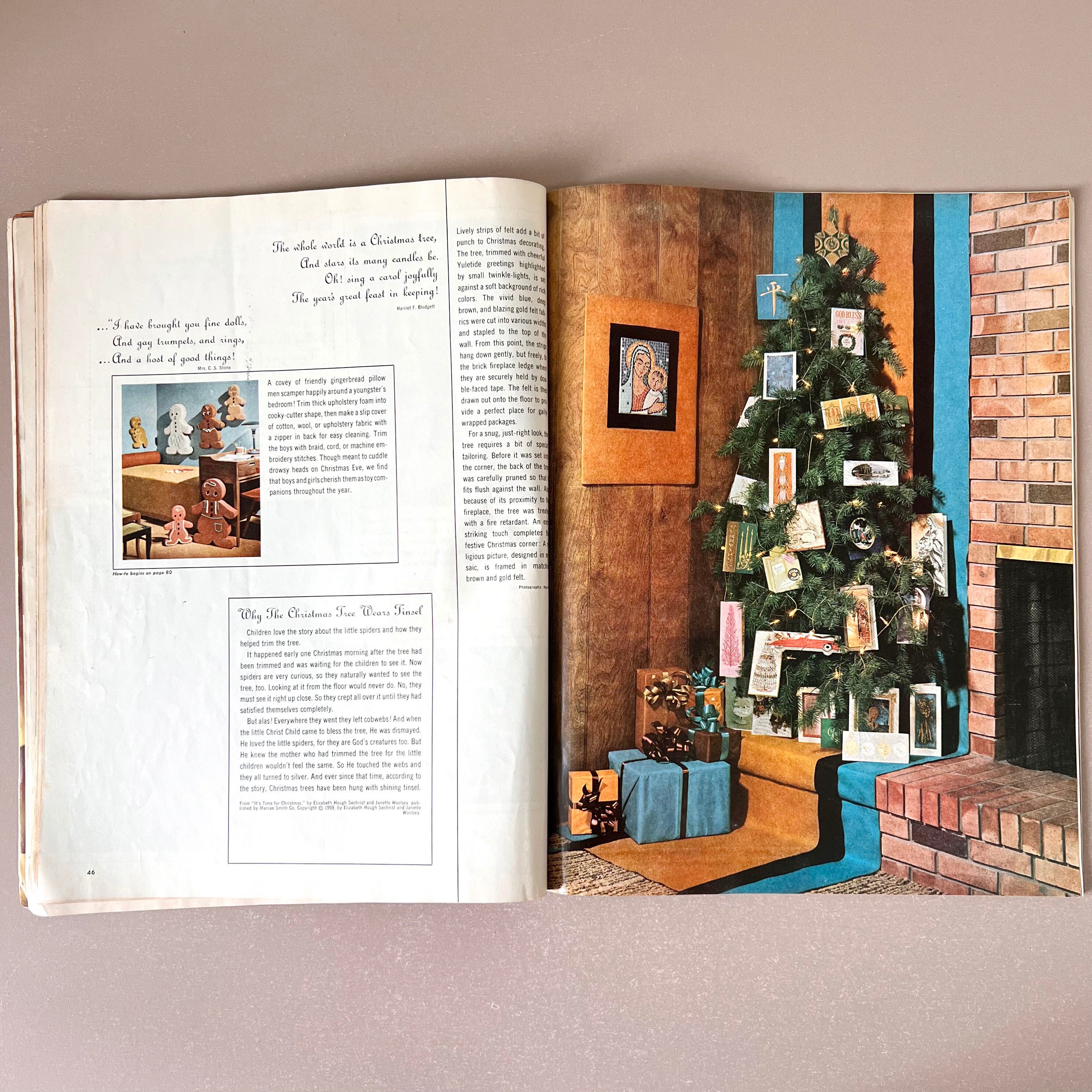 Vintage December 1963 Better Homes & Gardens Christmas Magazine - Etsy