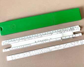 Antique Slide Ruler - Etsy