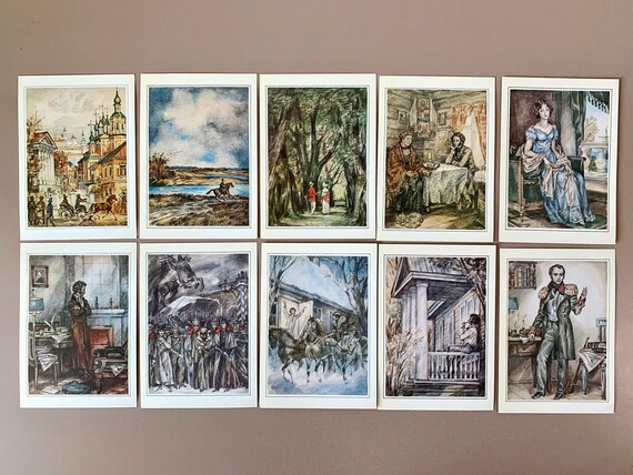 Alexander Pushkin Александр Пушкин Russian Poet 32 Drawings - Etsy