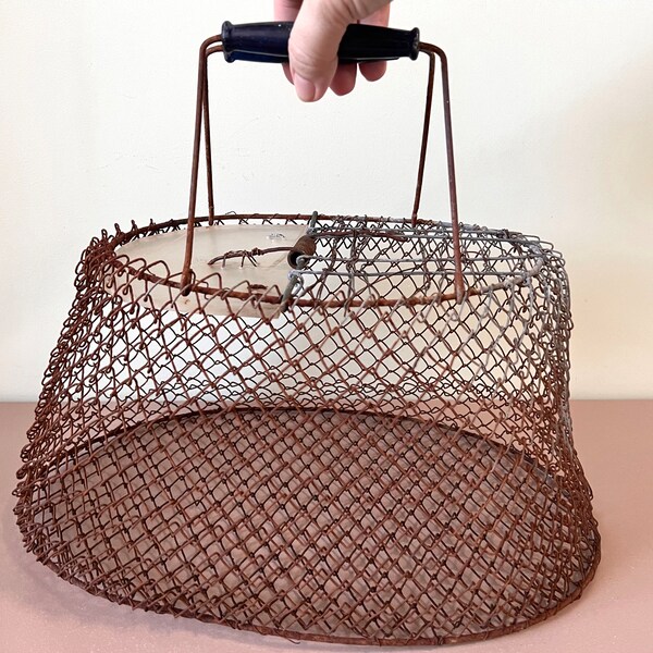 Metal Fishing Basket - Etsy