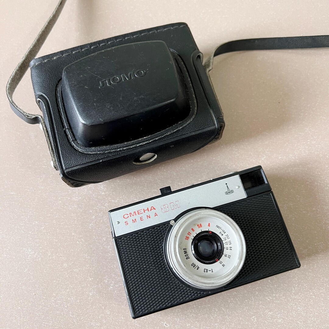Vintage SMENA-8M Soviet 35mm Film USSR LOMO Lo-fi Camera With T-43 Lens ...