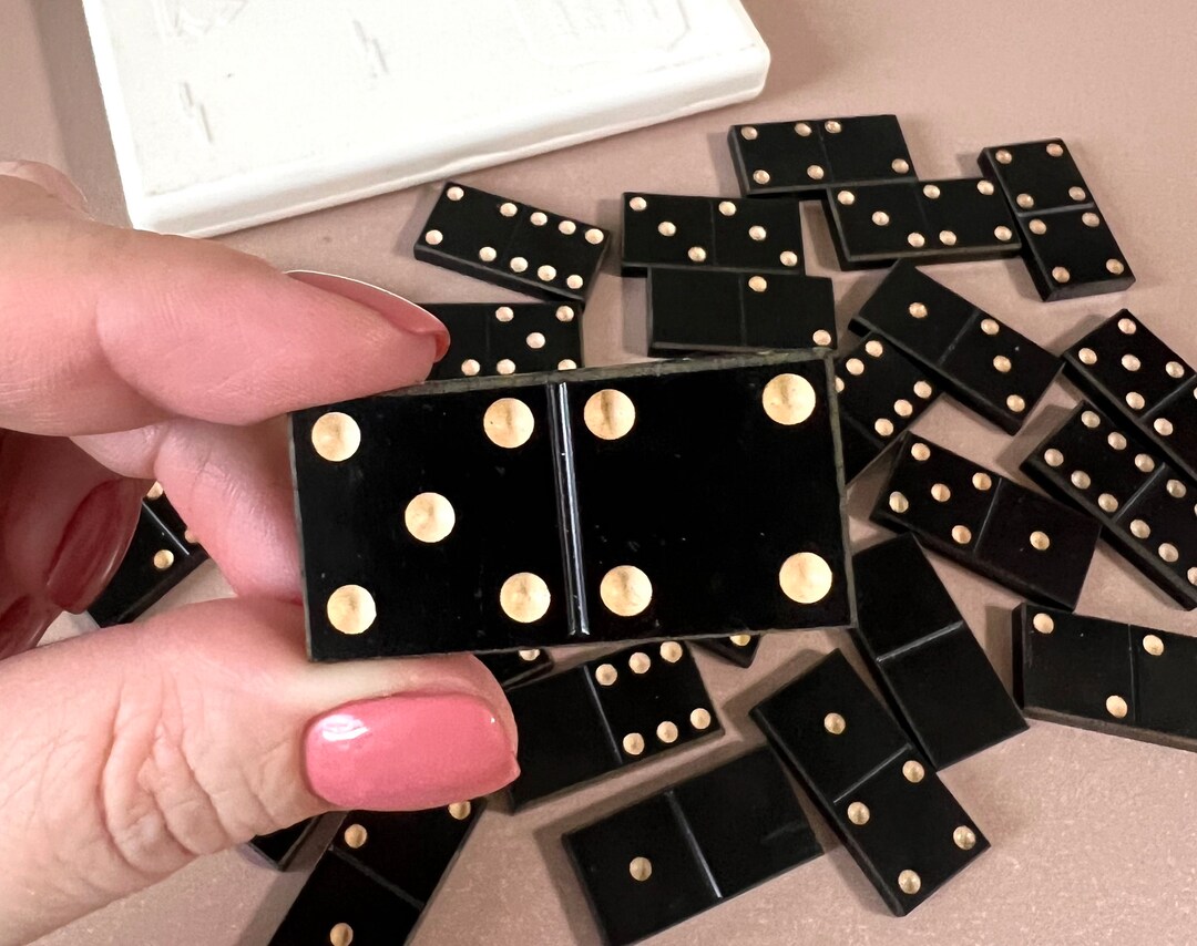 Ulyanovsk Soviet Domino Set USSR Original Домино Советское Сделано в ...