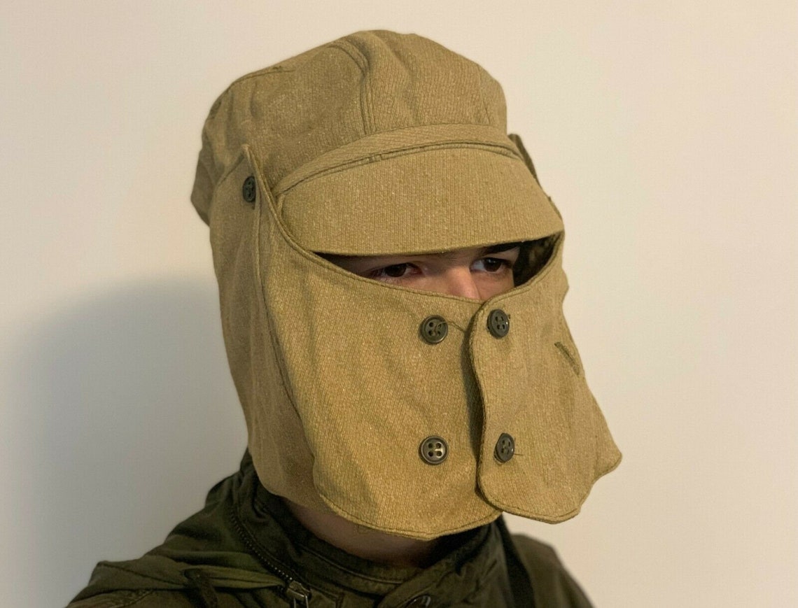 Soviet Army Afghanka Cap With Face Guard Afghan War New - Etsy