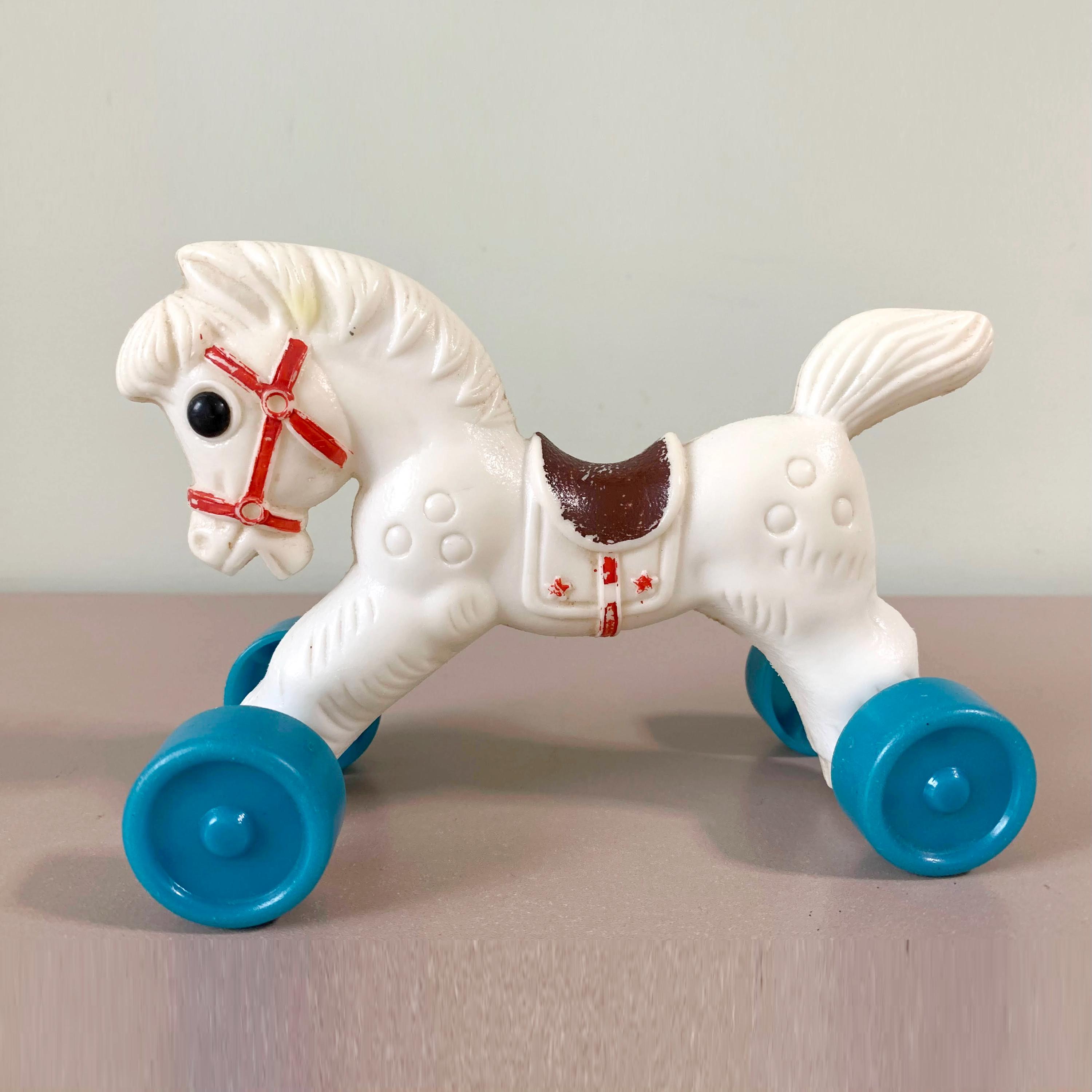 Plastic horse riding toy store