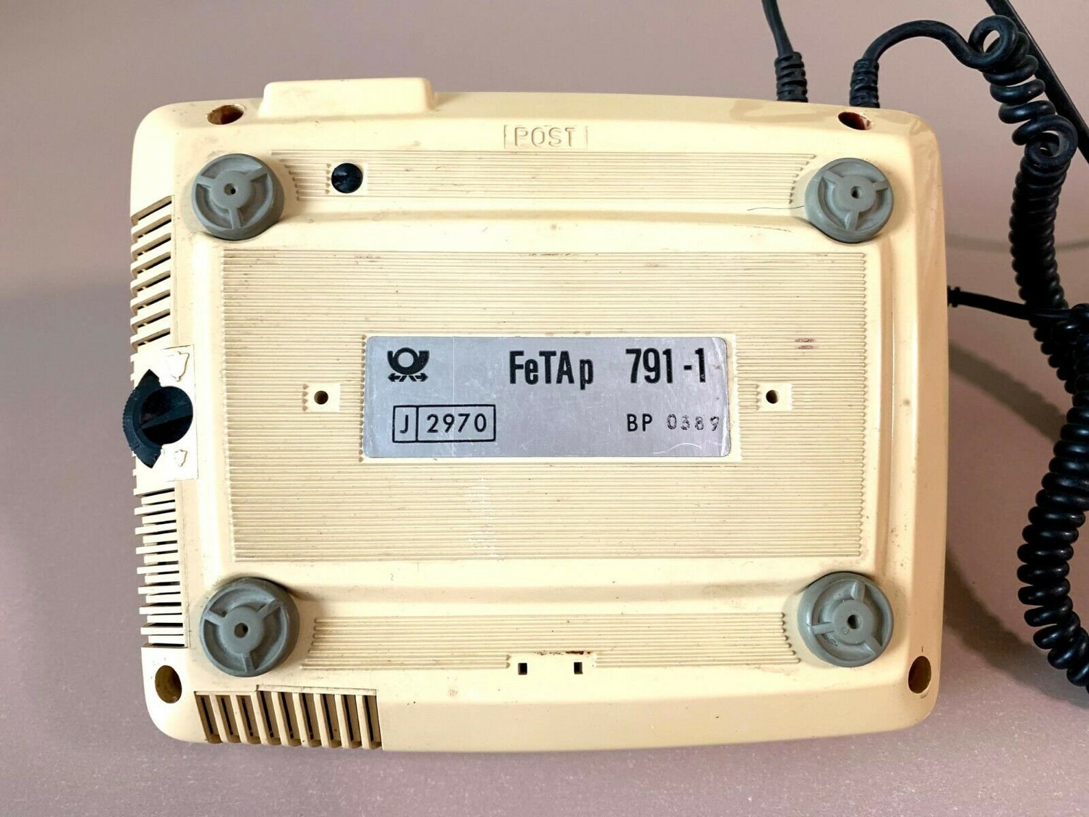 FeTAp 791 Siemens Desktop Phone Rotary Dial Telephone Cream | Etsy