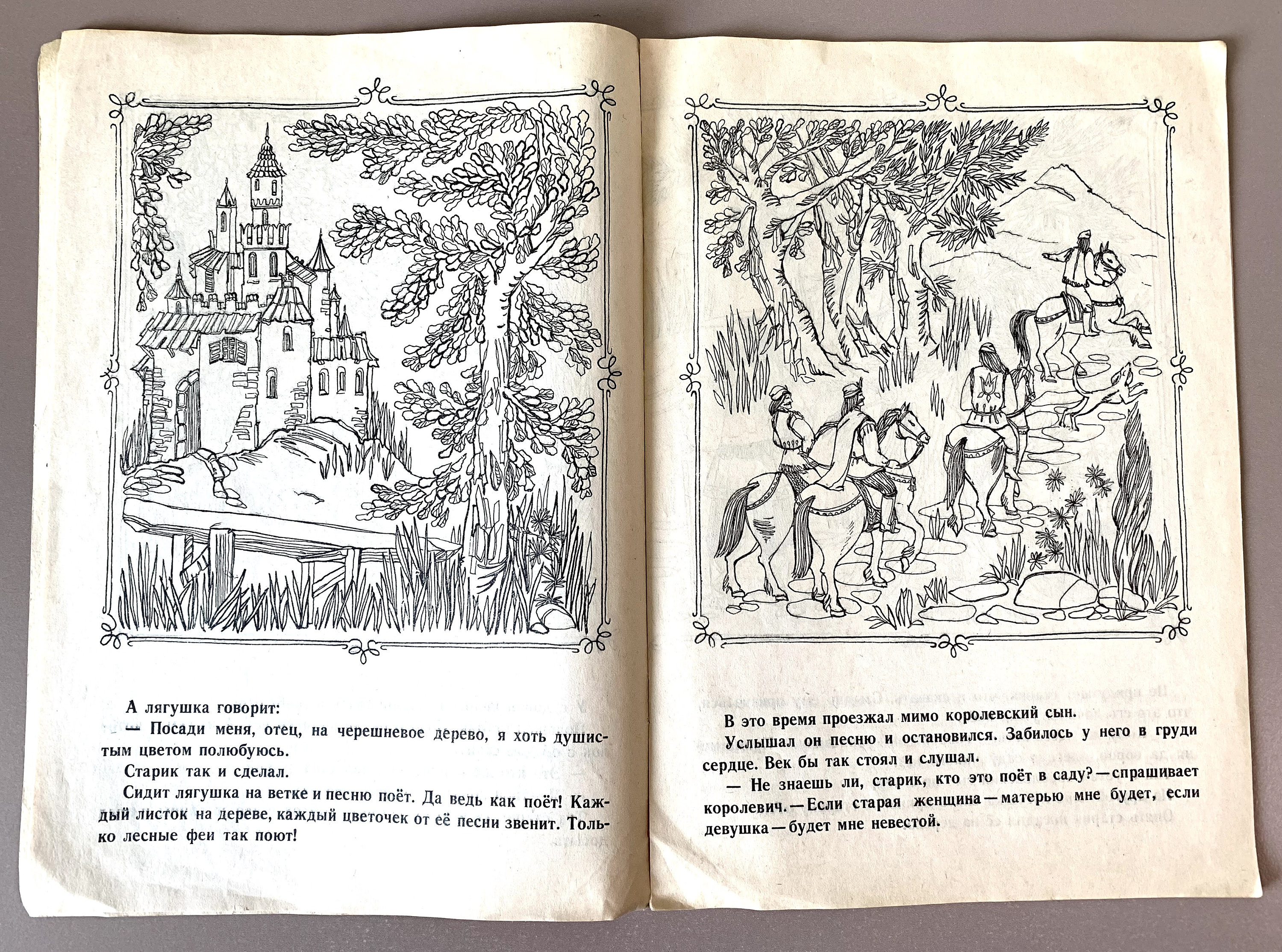Ukrainian Language Slavic Fairy Tale Book & Russian Coloring - Etsy UK