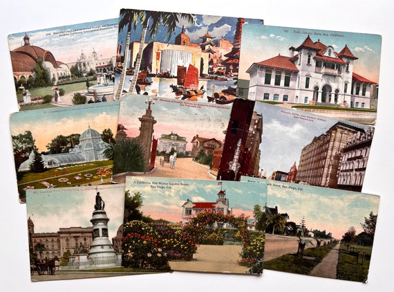 Memorabilia Vintage California Old Postcard Historic Building Historic ...
