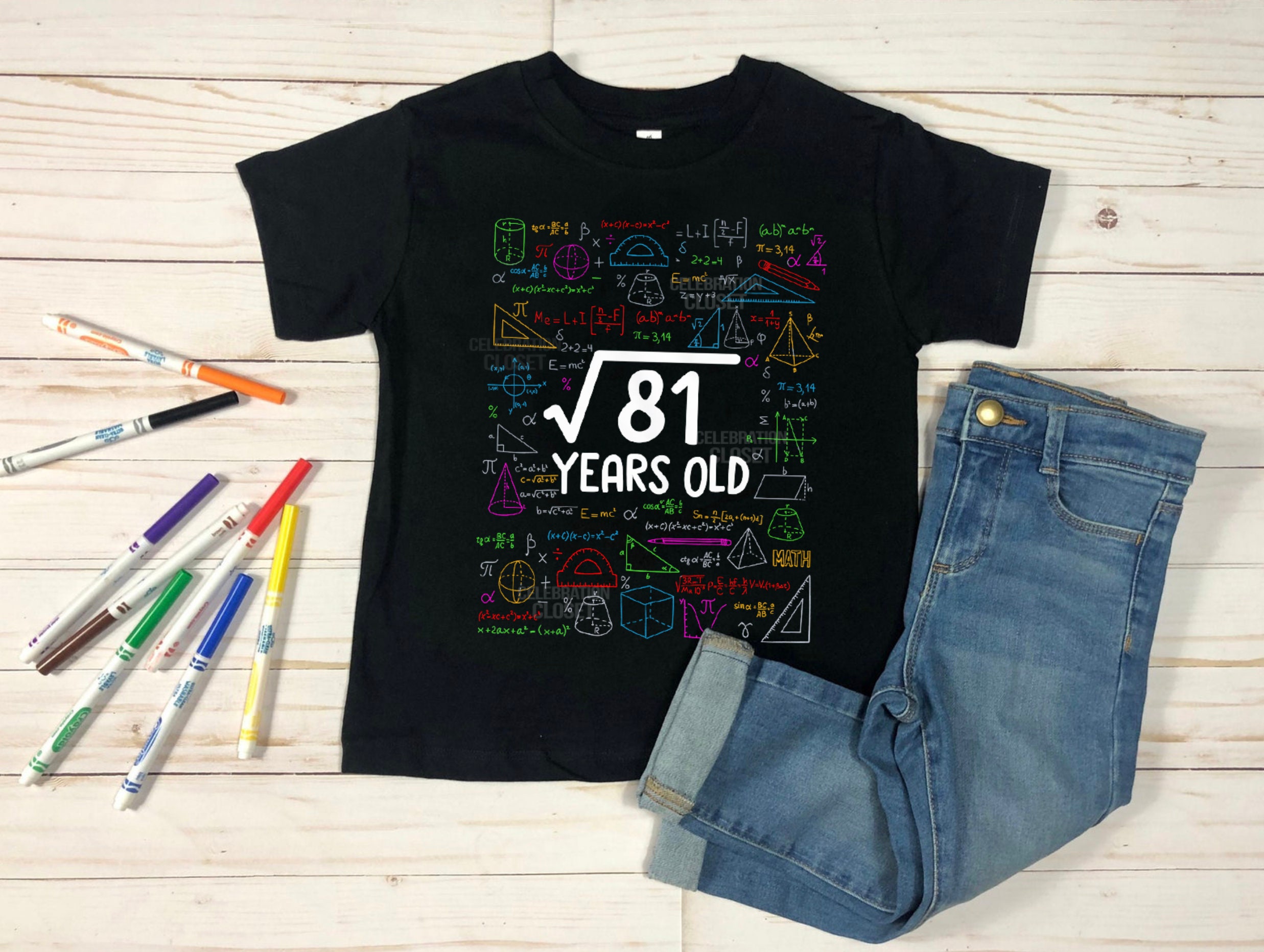 Square Root Of 81 9th Birthday Mathematic Kids Shirt 9th Etsy square-root-of-81-9th-birthday-mathematic-kids-shirt-9th-etsy