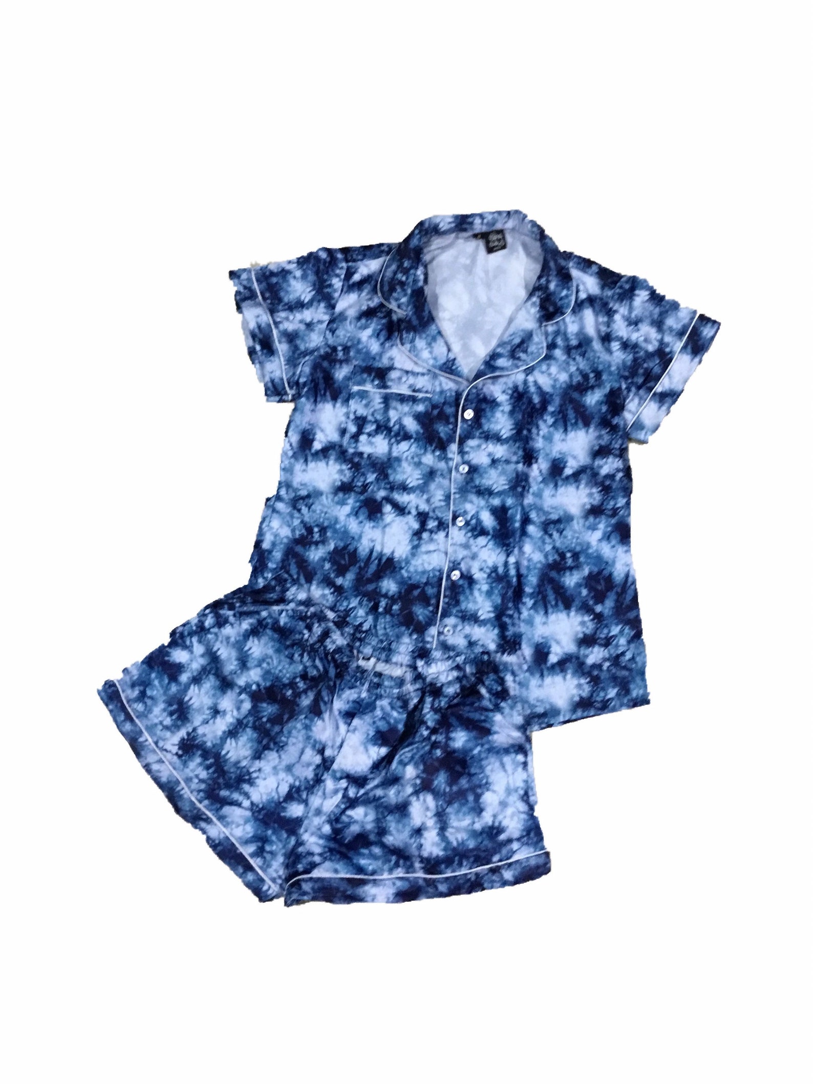 Reverse Tie Dye Bridesmaid Pajamas Set Monogrammed Bridesmaid - Etsy