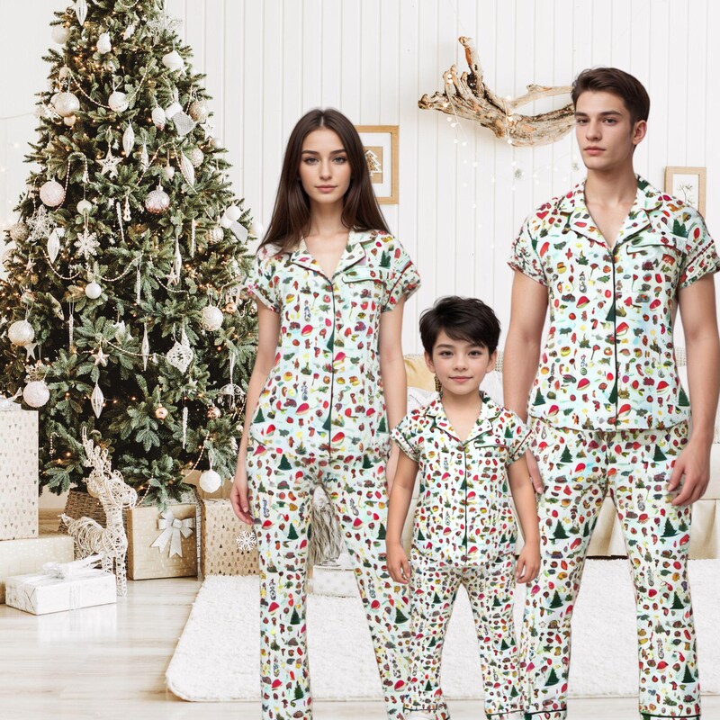 Christmas Pj Shirts - Etsy