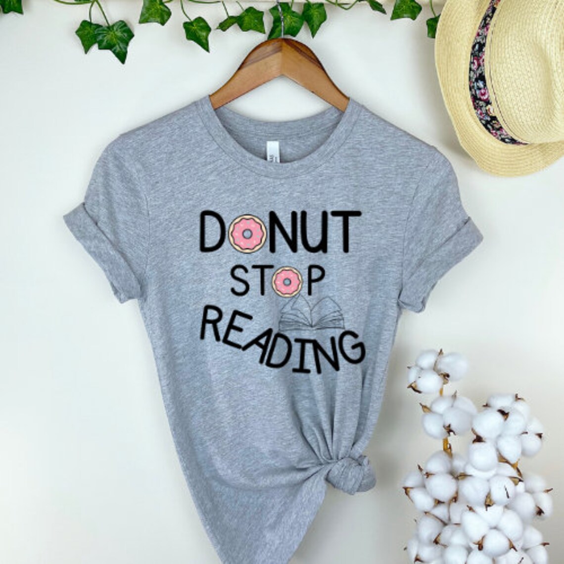 Donut Stop Reading, Reading Png, Book Svg, Donut Svg, Book Quotes Svg ...