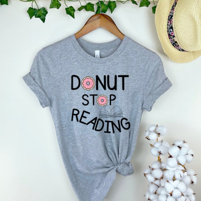 Donut Stop Reading Reading Png Book Svg Donut Svg Book - Etsy