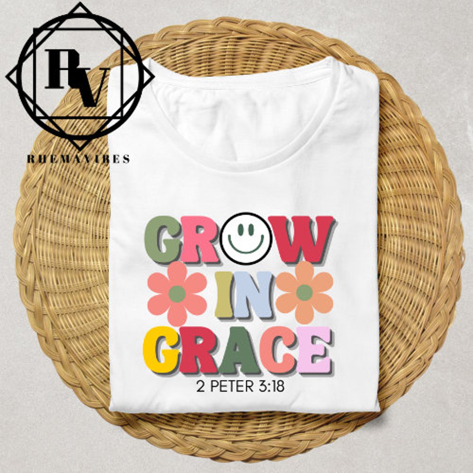 Grow in Grace Svg Bible Verse Png Scripture Svg Christian - Etsy UK
