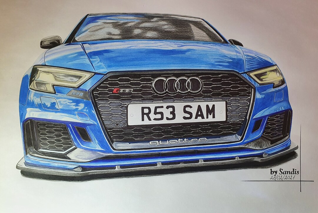Audi RS3 - Etsy