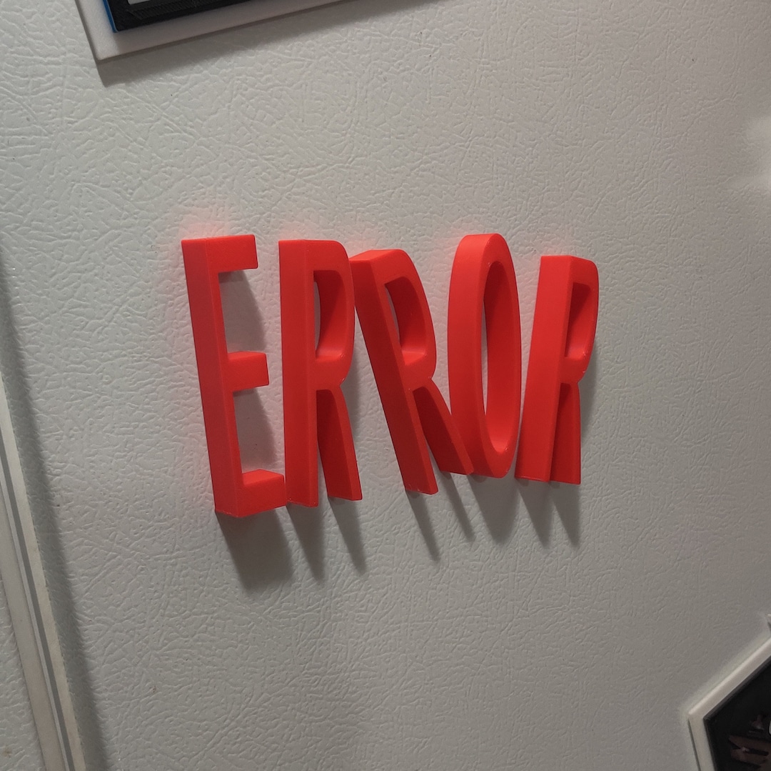 Developer Error Fridge Magnet | Source Engine | Garry's Mod | GMOD ...