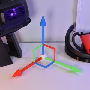 3D Transform Gizmo Decoration | Modeler | Gimbal | Artist | Blender ...