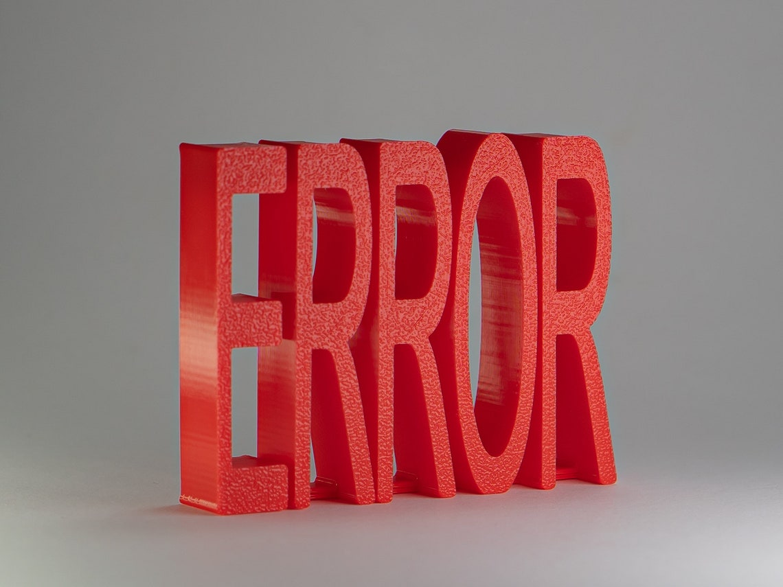 Developer Error Source Engine GMOD Error Model - Etsy