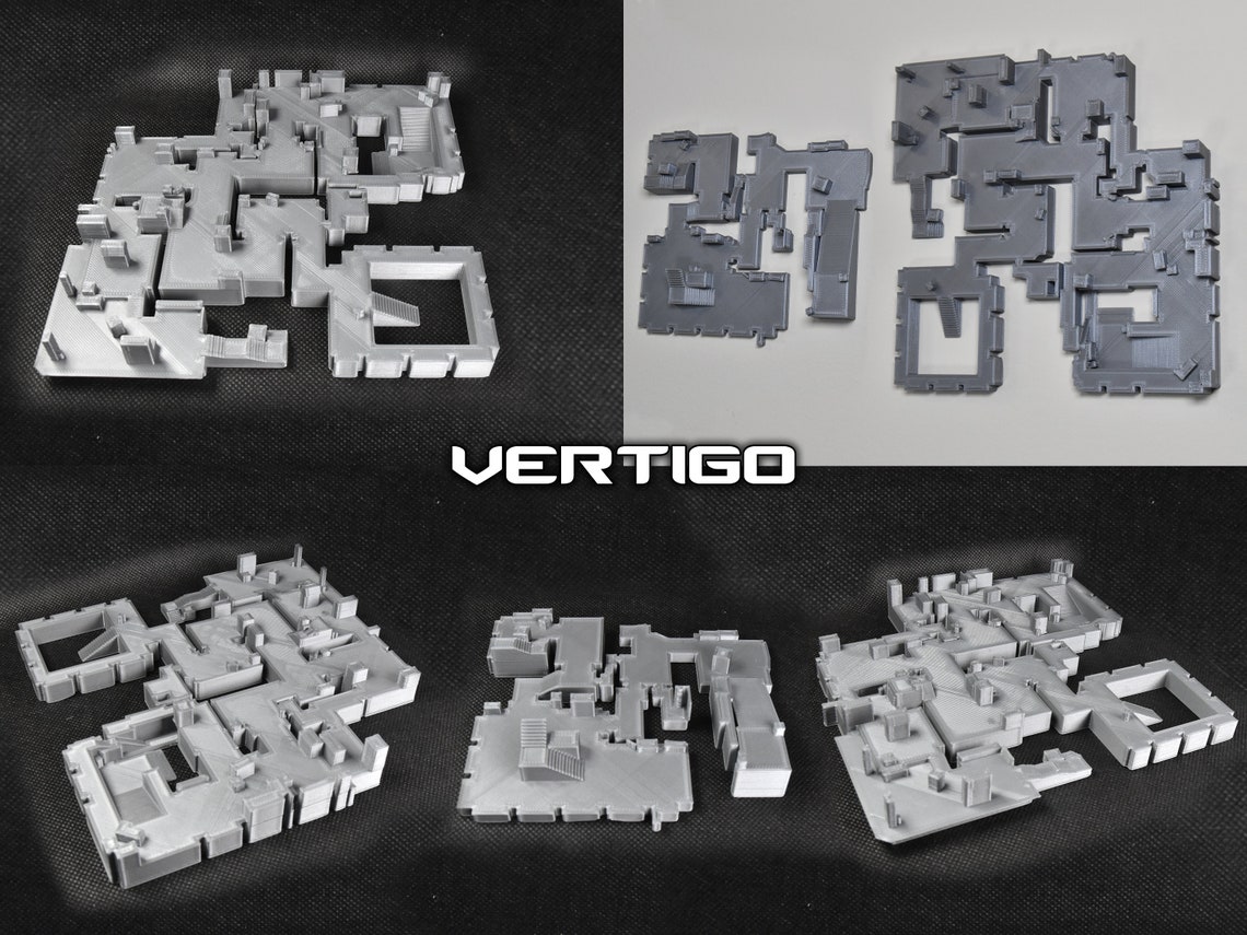 Counter-strike Map Layout Wall Art | CS2 | CSGO | 3D Print | Dust2 ...