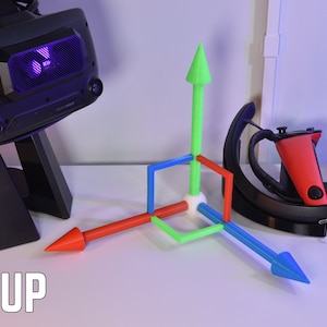 3D Transform Gizmo Decoration | Modeler | Gimbal | Artist | Blender ...