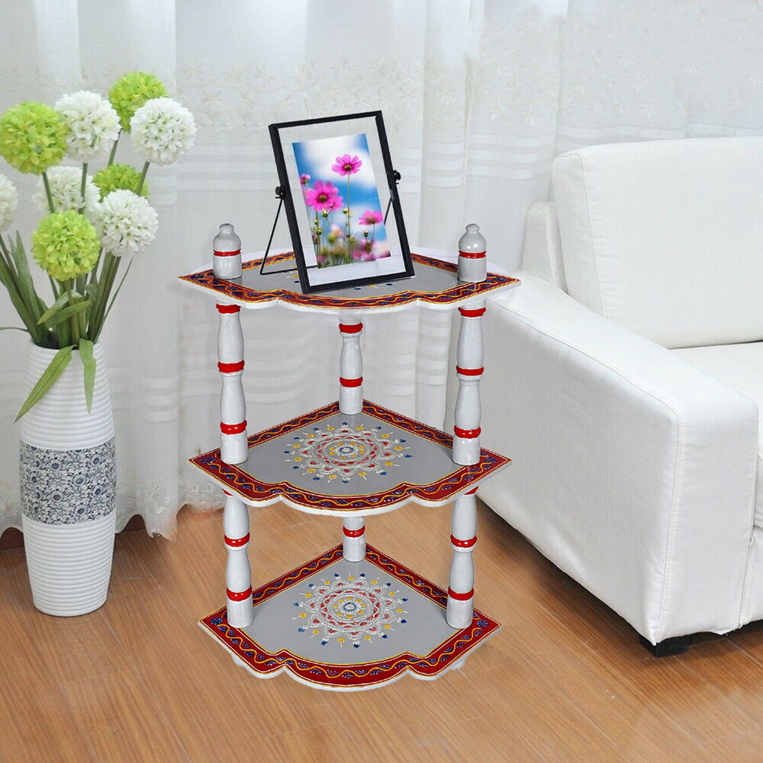 Corner Table Side Table Coffee Table Decorative - Etsy