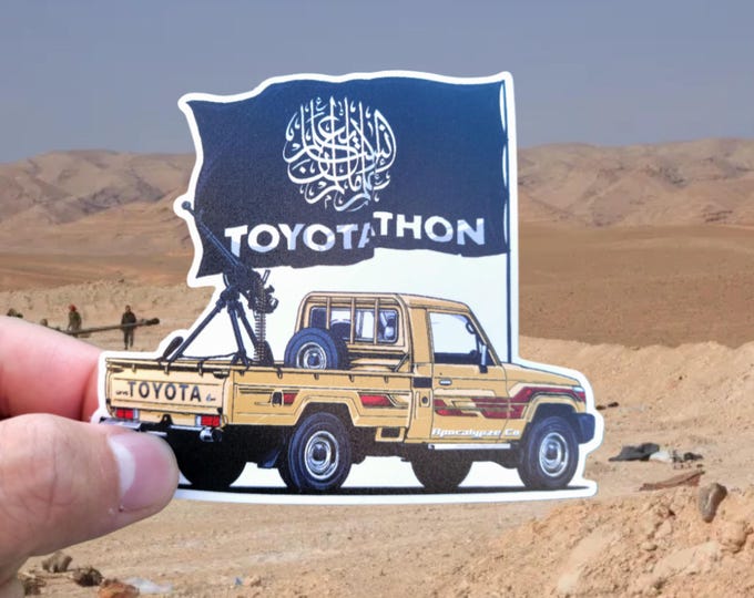 Toyotathon – 4" Inch Sticker - Etsy