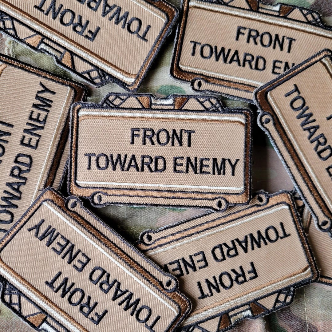 Claymore Embroidered Patch - Etsy