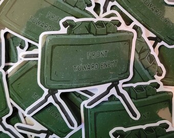 Claymore Sticker - Etsy